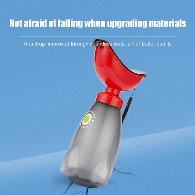 600ML URINAL PEE Funnel Urinals Incontinence Bottles Unisex Urgent ...