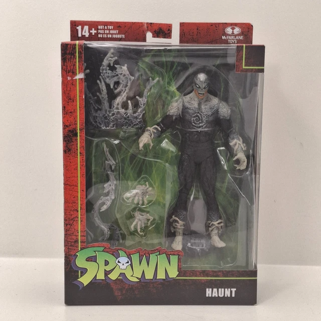 MCFARLANE TOYS SPAWN Comic Haunt Spawn Action Figure set with 22 Moving Parts, £14.99 - PicClick UK