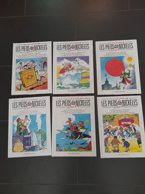 6 BD COLLECTION intégrale Les Pieds Nickelés 6 tomes par Pellos 1 à 6 EUR 70,00 - PicClick FR