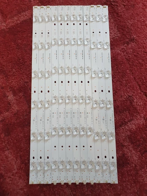 NEW LED KIT Sharp Lc-49Cfe5001K Rf-Aj490E32-0601R / L 01 Lc490Duy-Sha1 ...