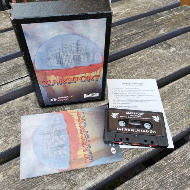 MARSPORT PER SINCLAIR ZX Spectrum 48K - Giochi Gargoyle 1985 EUR 17,46 - PicClick IT