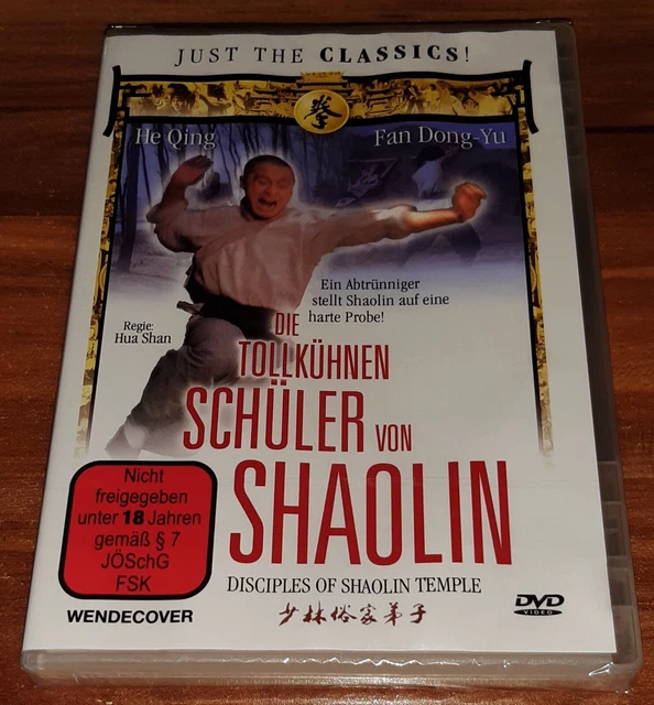 DIE TOLLKÜHNEN SCHÜLER von Shaolin (1985) [DVD-2015~FSK-18] NEU/OVP EUR ...