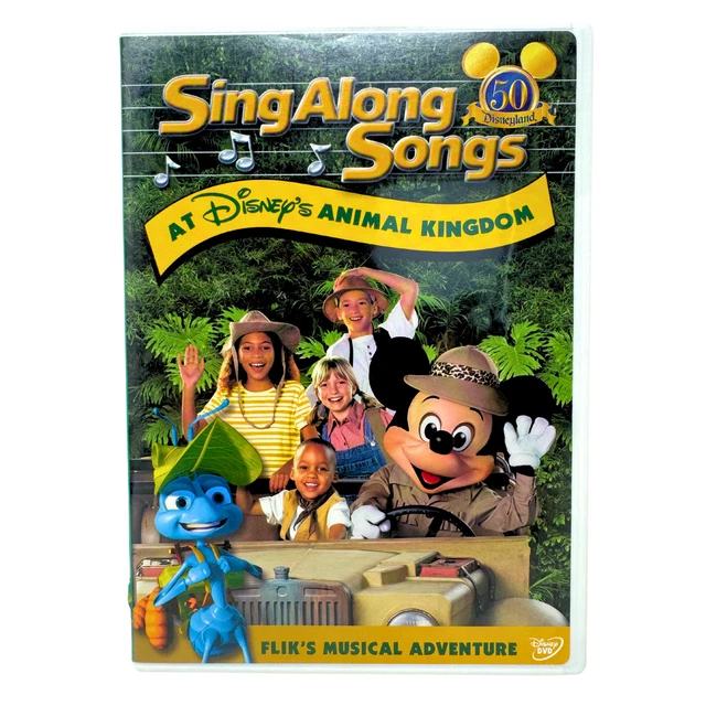 DISNEY SING-ALONG-SONGS: FLIK'S Musical Adventure (DVD) Good Condition ...