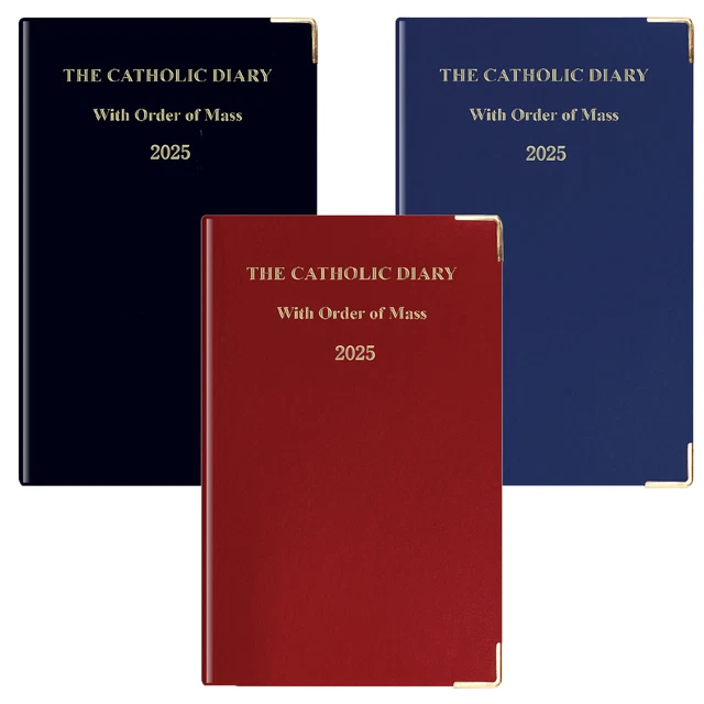 2025 SLIMLINE CATHOLIC Diary with Order of Mass - Week to View - Choose ...