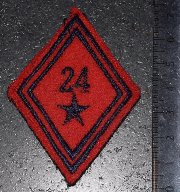 WW2 24TH INFANTRY Regiment Arm Diamond £4.27 - PicClick UK