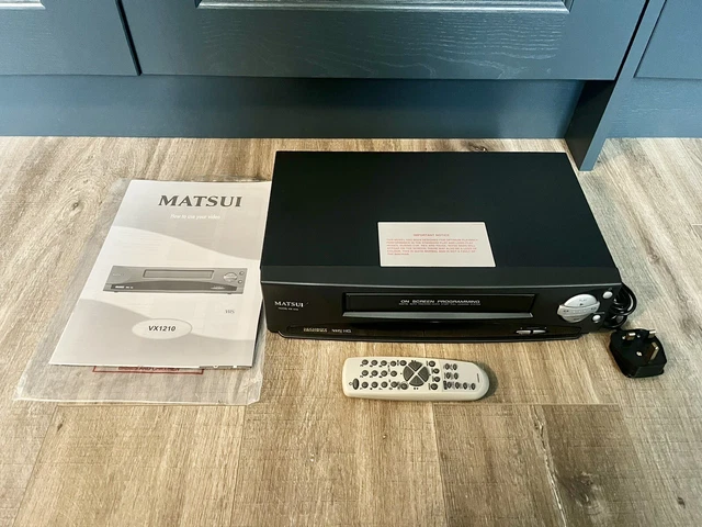LETTORE VHS MATSUI VX1210 Videoregistratore/lettore videoregistratore ...