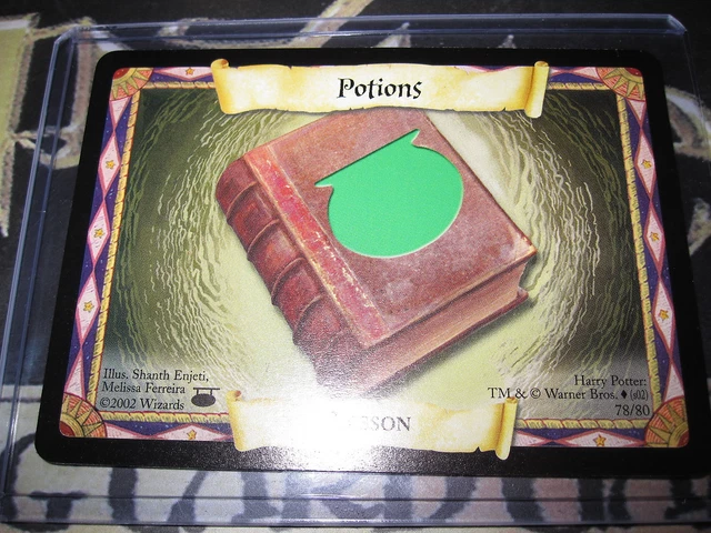 HARRY POTTER DIAGON Alley Tcg Card Game Potions 78/ 80 Com English Mint ...
