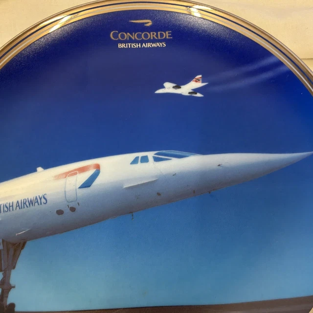 CONCORDE DAVENPORT LIMITED edition plate supersonic excellence no ...