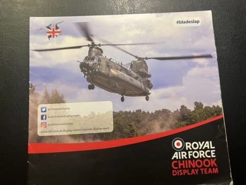 RAF CHINOOK DISPLAY Team Brochure 2023. £1.99 - PicClick UK