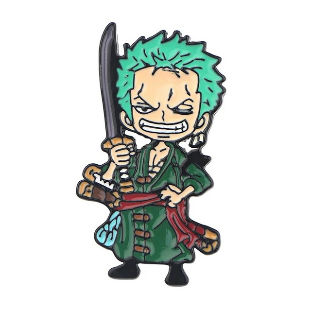 ONE PIECE PIN'S Broche Badge Roronoa Zoro Pirate Docteur Idée Cadeau ...