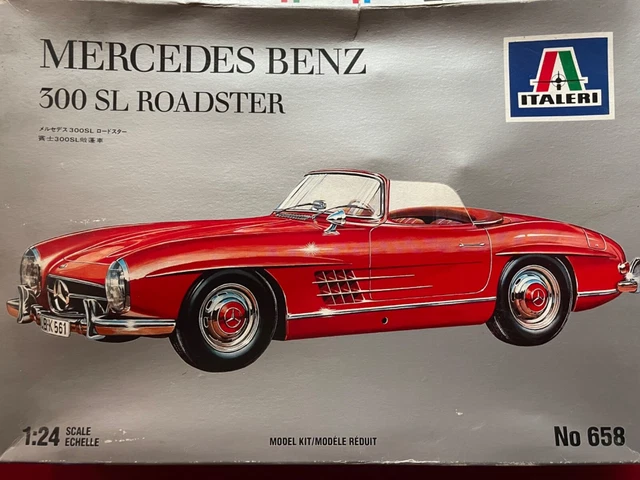 KIT MODELLINO MERCEDES Benz 300Sl Roadster Italeri EUR 30,00 - PicClick IT