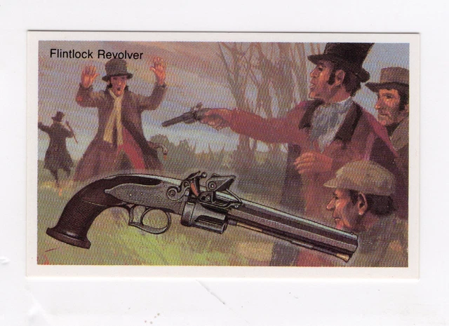 1982 FIREARM CARD. Flintlock Revolver EUR 3,62 - PicClick FR