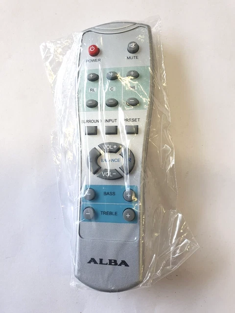 ALBA SPKRKIT559 5.1 Speaker System Remote Control £7.95 - PicClick UK