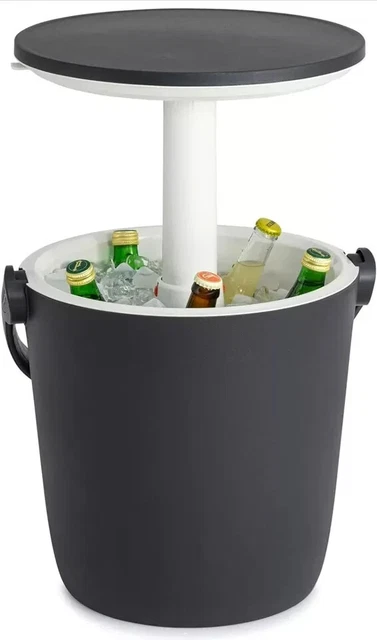 KETER GO BAR Drink Cooler 16L Ice Party/Picnic Beverage Bar 2-in1 ...