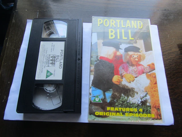 RARE !!! VINTAGE portland bill 4 episodes vhs/video CASTLE VISION !! £5 ...