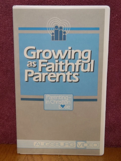 GROWING AS FAITHFUL Parents Vhs Parenting In Christian Love Vhs Video ...