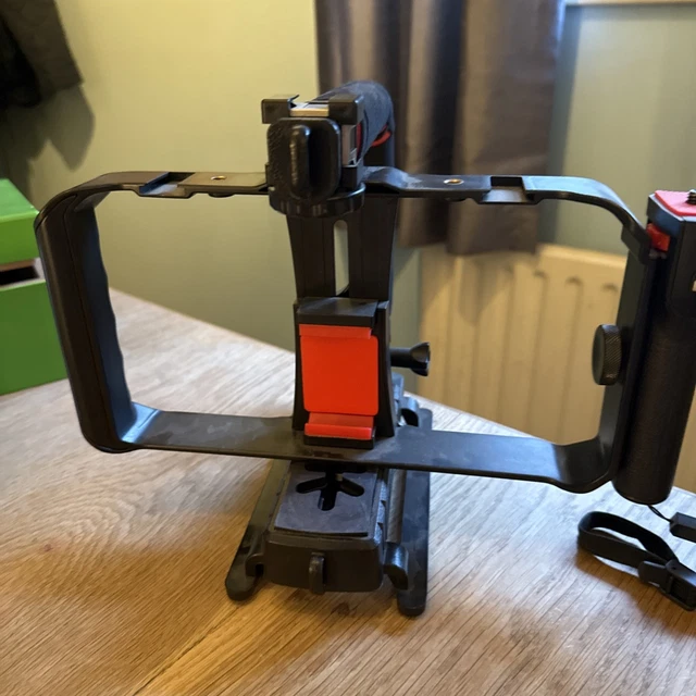 ZEADIO SMARTPHONE VIDEO Rig, Wireless Grip Stabilizer Cellphone Tripod ...