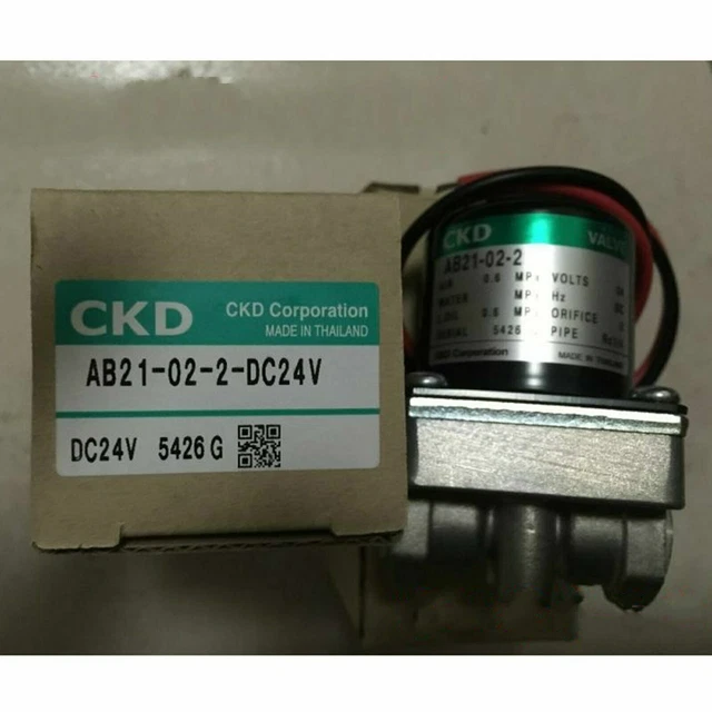 ONE NEW CKD Solenoid Valve AB21-02-2-DC24V #F7 EUR 58,89 - PicClick DE