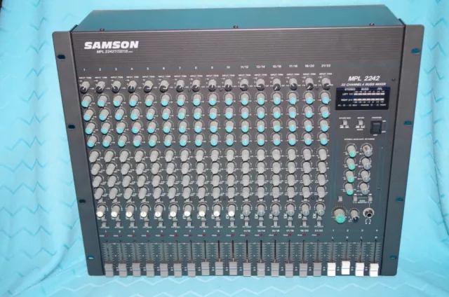 SAMSON MPL 2242 / 22 Channel 4 BUS Mixer £398.07 - PicClick UK