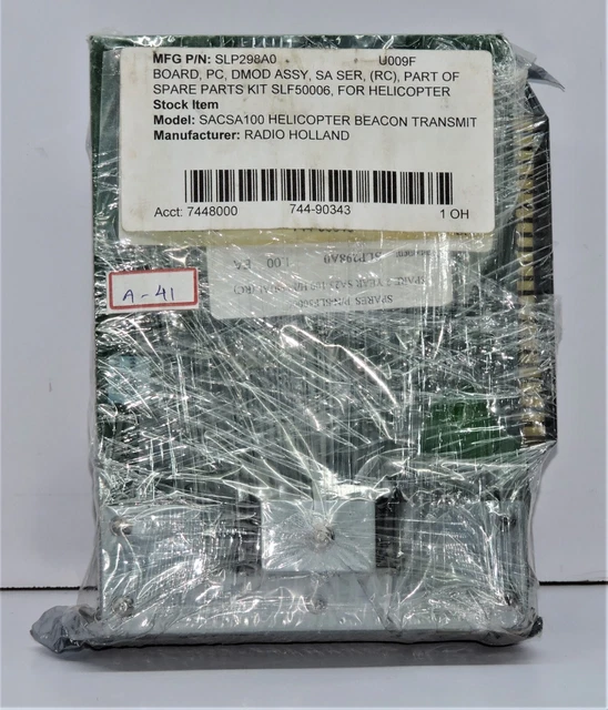 DMOD CARTE PCB Assy P/N SLP298A0 Radio Holland EUR 670,64 - PicClick FR