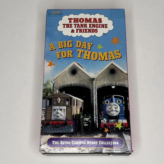 THOMAS THE TANK Engine & Friends: A Big Day for Thomas (VHS, 1998) £133 ...