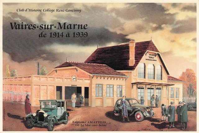 77 VAIRES SUR Marne College Rene Goscinny EUR 5,00 - PicClick FR