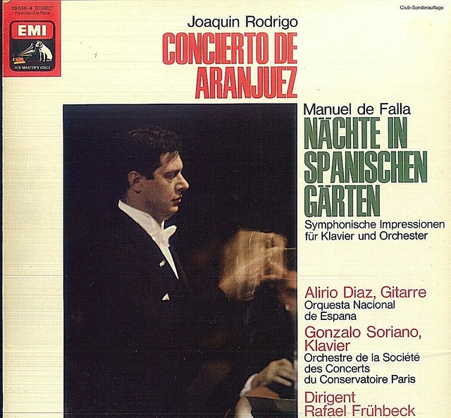 JOAQUIN RODRIGO / Manuel de Falla - Alirio Diaz, Concierto De Aranjuez ...