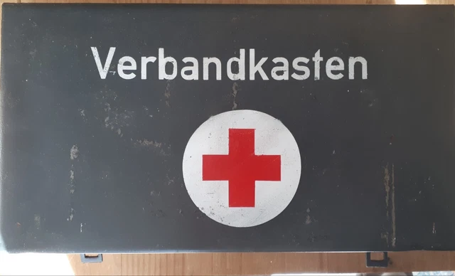 WW2 GERMAN ARMY Sanitar Verbandkasten Wehrmacht First Aid Box Vehicle ...