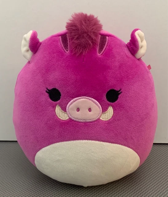SQUISHMALLOW JENNA PURPLE Boar Warthog Plush Soft Toy £4.00 - PicClick UK