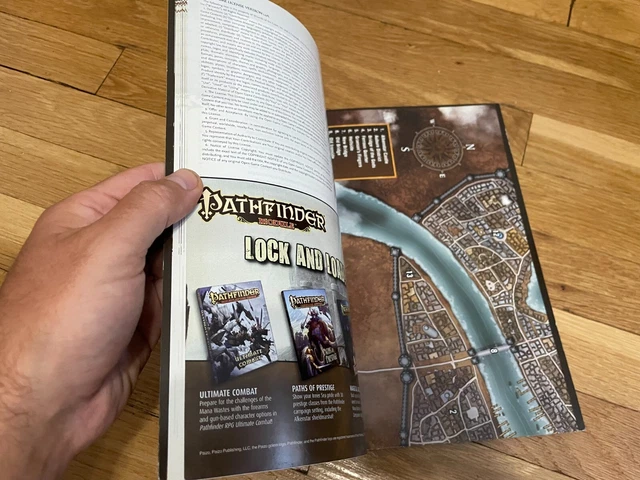 PATHFINDER RPG WARDENS of the Reborn Forge w/map D&D 3.5 D20 $15.23 - PicClick CA