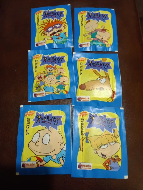 MERLIN COLLECTIONS RUGRATS Stickers Packs 6 X Packs Of 6 = 36 Cards ...