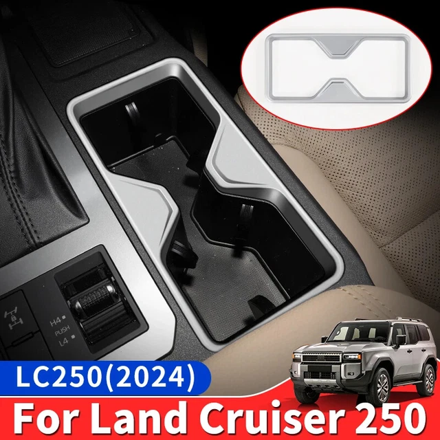 FOR 2024-2026 TOYOTA Land Cruiser 250 LC250 Water Cup Decoration ...