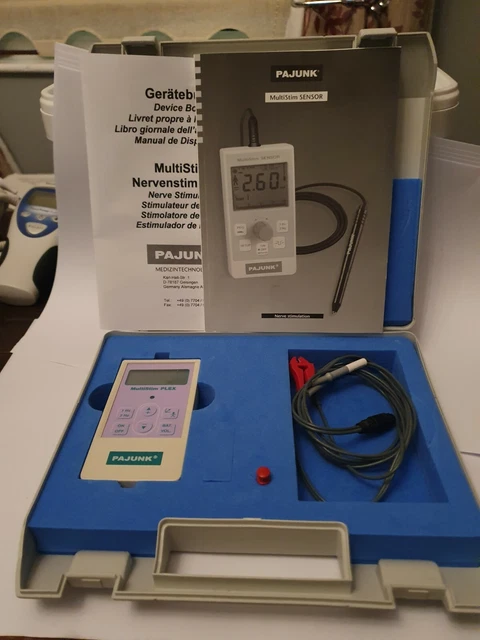 PAJUNK MULTISTIM PLEX nerve stimulator nerven neurostimulator with 1 x ...