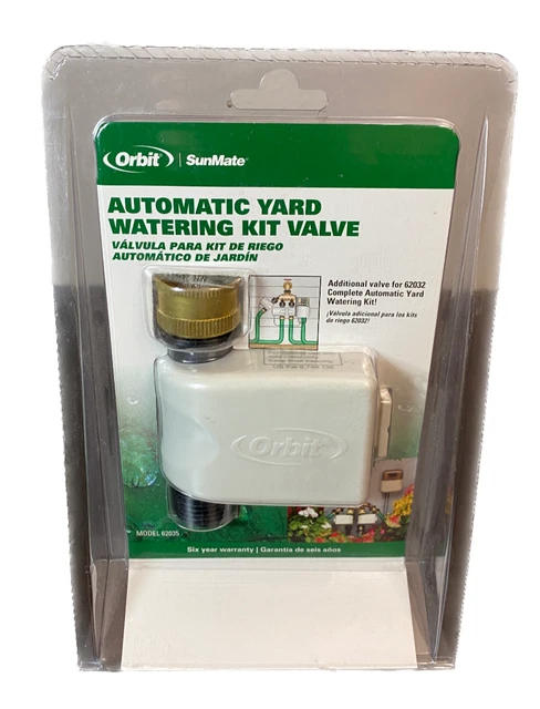 ORBIT SUNMATE AUTOMATIC Yard Watering Kit Valve Model # 62035 New ...