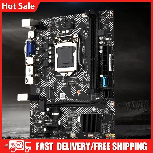 LGA-1155CPU MAINBOARD PCI Express 16X B75M-VH PC Mainboard USB3.0 SATA3 ...