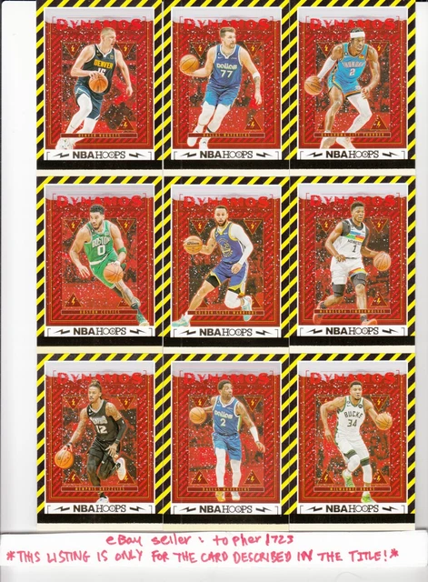 2023-24 NBA HOOPS Winter Insert Dynamos SHAI GILGEOUS-ALEXANDER #6 ...