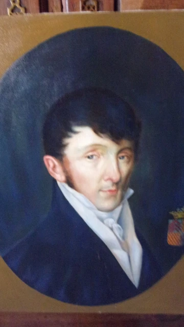 TABLEAU PORTRAIT DE Noble signé. Contemporain. EUR 150,00 - PicClick FR
