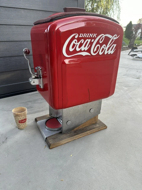 RARE VINTAGE ANTIQUE Coke Soda Syrup Dispenser. Coca-Cola not Sign can ...