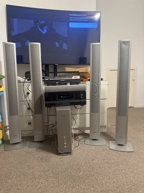 PANASONIC 5.1 SURROUND SOUND SPEAKERS (in working condition in the box ...