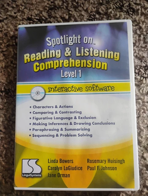 SPOTLIGHT ON READING & Listening Comprehension Level 1 (Interactive ...