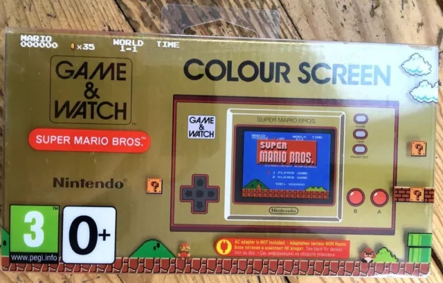 CONSOLE NINTENDO GAME & Watch Super Mario Bros Colour Screen Neuf ... CONSOLE NINTENDO GAME & Watch Super Mario Bros Colour Screen Neuf ...