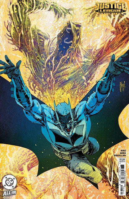 JUSTICE LEAGUE UNLIMITED #3 Guillem March Raised Foil Variant (22/01 ...