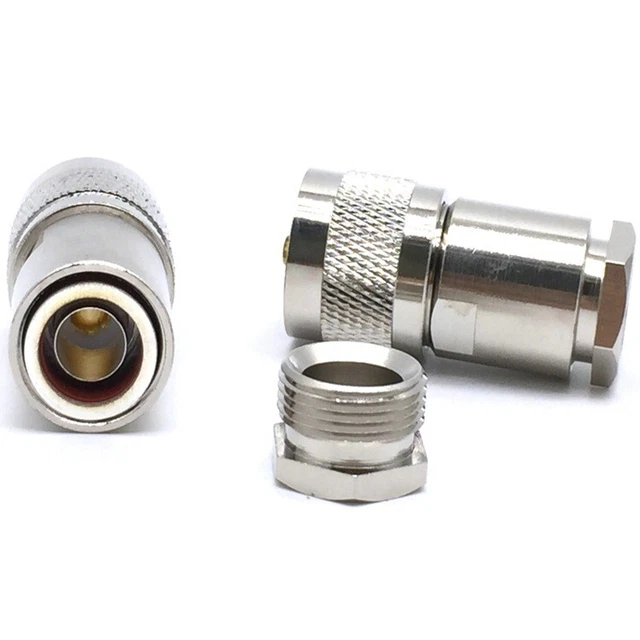 PL259 UHF MALE Clamp Connector Adapter For RG8/RG213/RG214 Coaxial ...