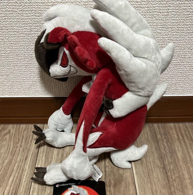 POKÉMON CENTER LYCANROC Lugarugan Forma Mezzanotte Peluche EUR 175,91 ...