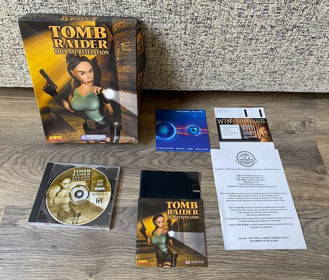 TOMB RAIDER THE Last Revelation Big Box PC Game- Complete- Windows £4. ...