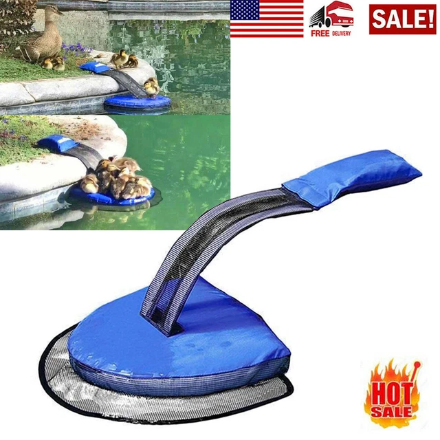 POOL ANIMAL ESCAPE Ramp Rescue Critter Frog Log for Swimming Pool 65 ...