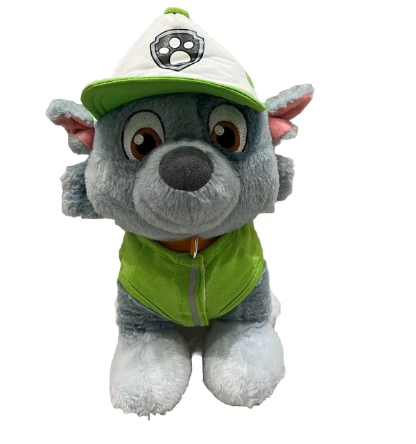 RARE BUILD A Bear Rocky Paw Patrol Plush Soft Toy With Hat & Vest BAB ...