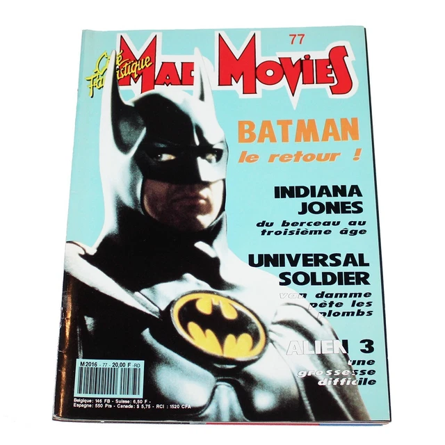 MAGAZINE / REVUE Mad Movies numéro 77 / Batman / Indiana Jones / Alien ...