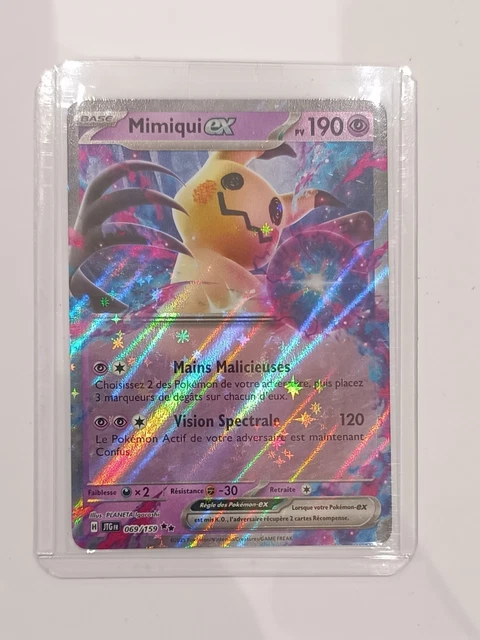 CARTE POKÉMON - Mimiqui EX 069/159 - Aventures Ensemble EV09 EUR 1,00 - PicClick FR