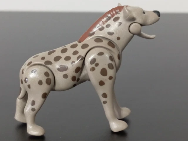 PLAYMOBIL FIGURE HYENA Ref 4829 Safari African Savannah Zoo Hyenas £14. ...